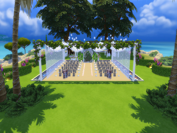 The Sims Resource | Outdoor Wedding Venue
