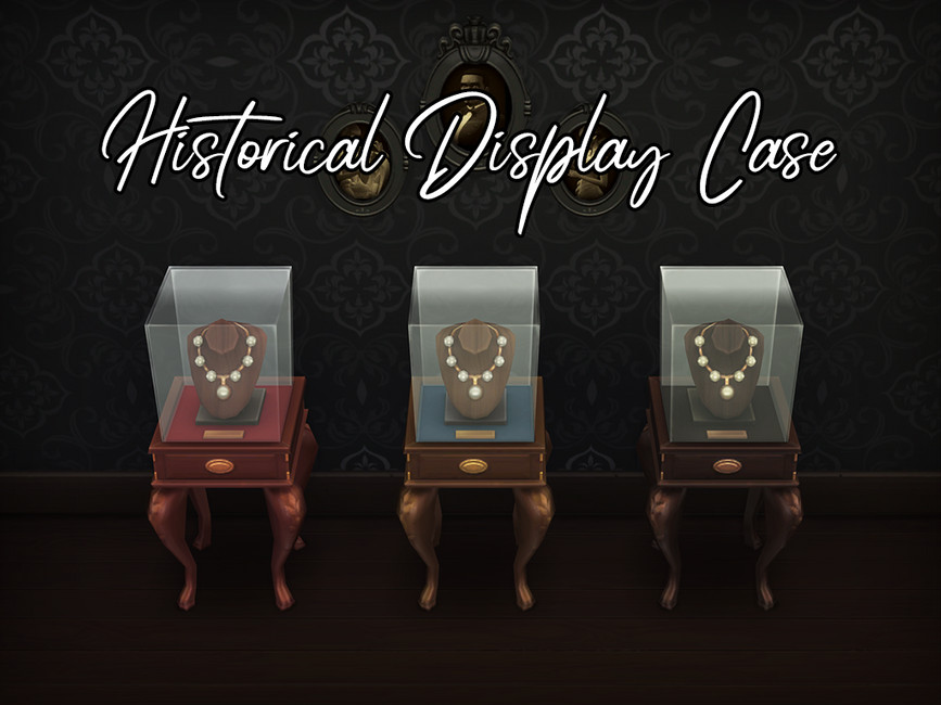 The Sims Resource - Historical Necklace Display Case