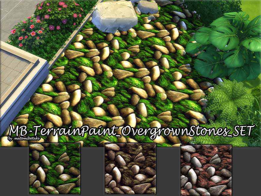 The Sims Resource - Overgrown Stones