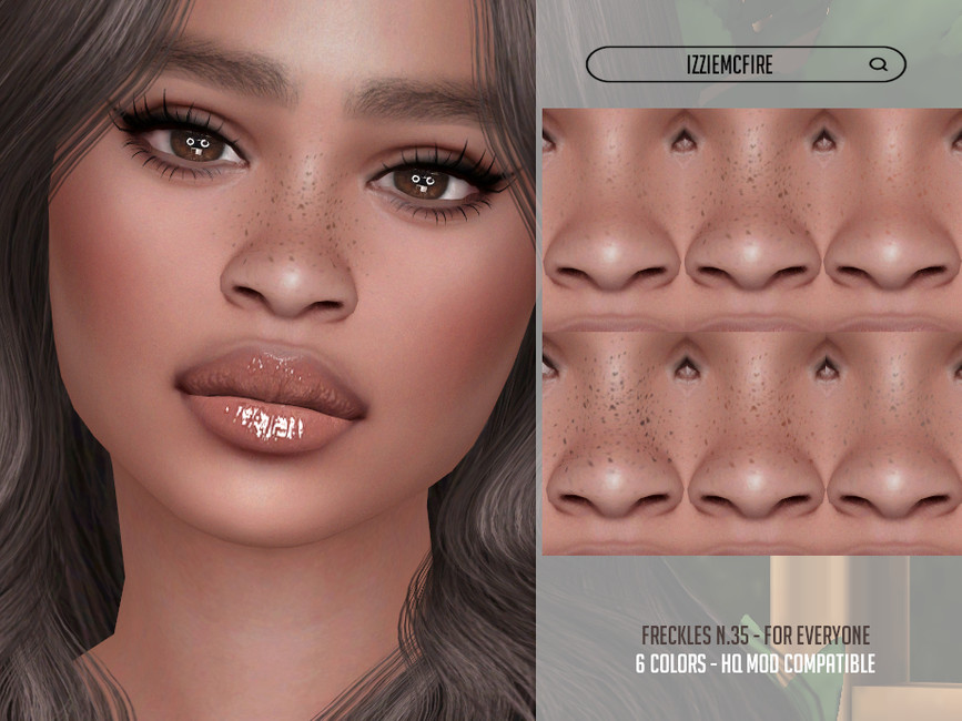 The Sims Resource - Freckles N.35
