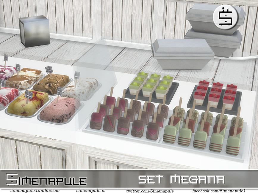 The Sims Resource - Ice Cream Shop Megana - Part 2