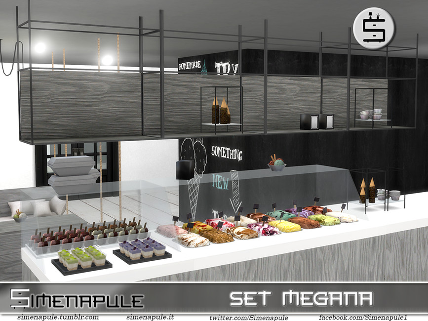 The Sims Resource - Ice Cream Shop Megana - Part 1