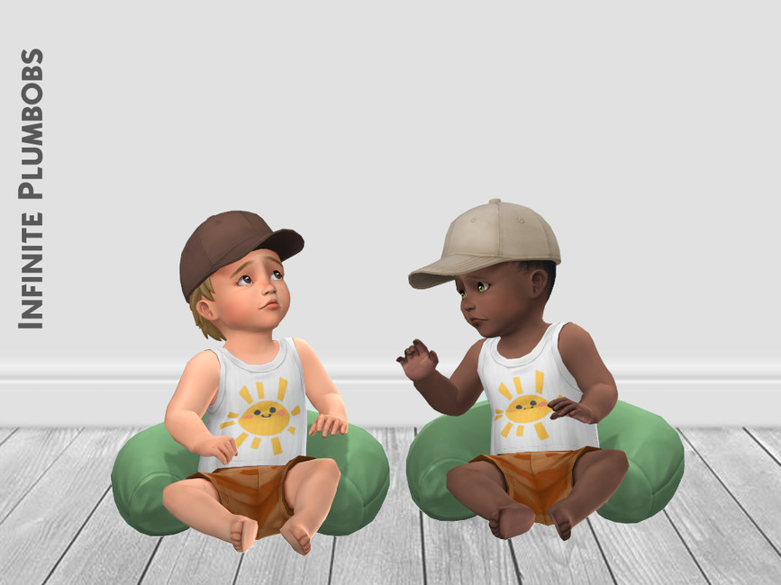 The Sims Resource - Infant Baseball Cap