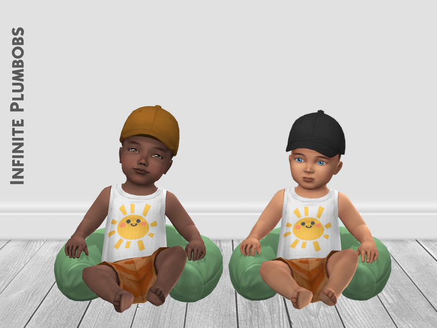 The Sims Resource - Infant Baseball Cap