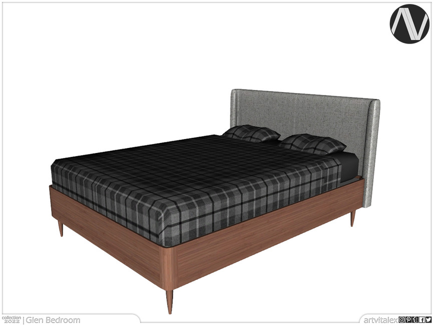 The Sims Resource - Glen Bed