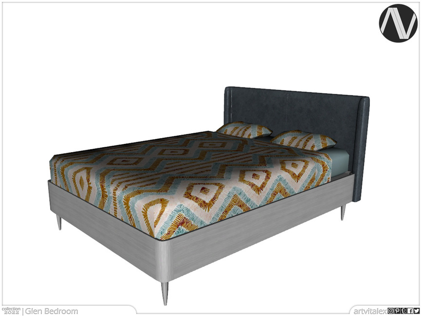 The Sims Resource - Glen Bed