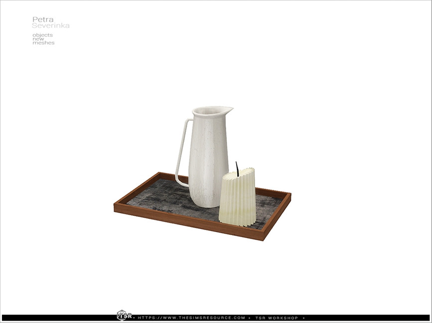 The Sims Resource - Petra - tray with jug