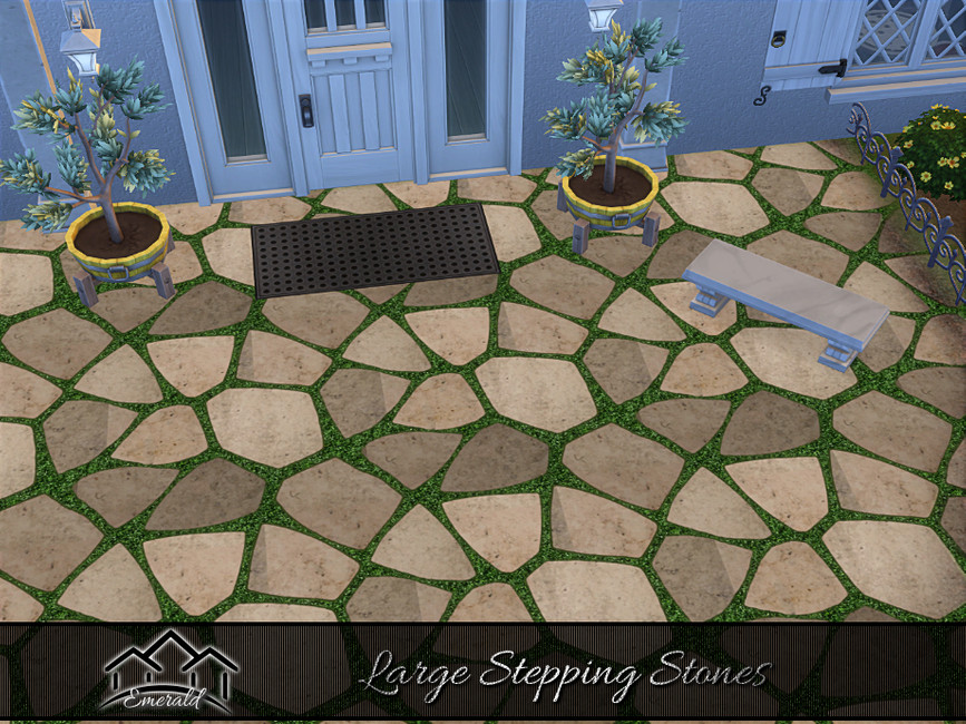 The Sims Resource - Large stepping stones_2