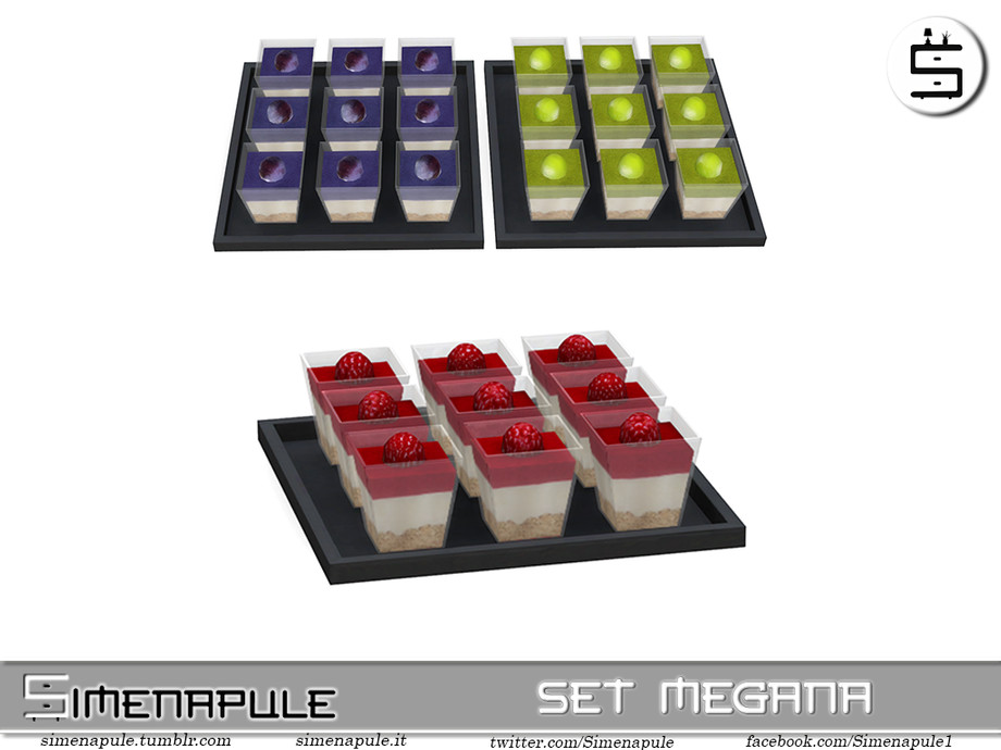 The Sims Resource | Ice Cream Shop Megana - Mini Dessert Cups