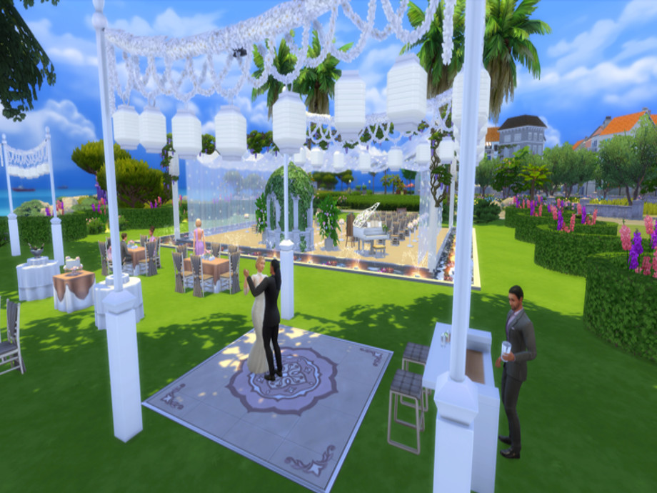The Sims Resource | Outdoor Wedding Venue