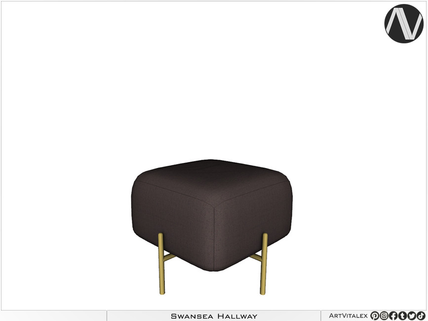 The Sims Resource - Swansea Pouf