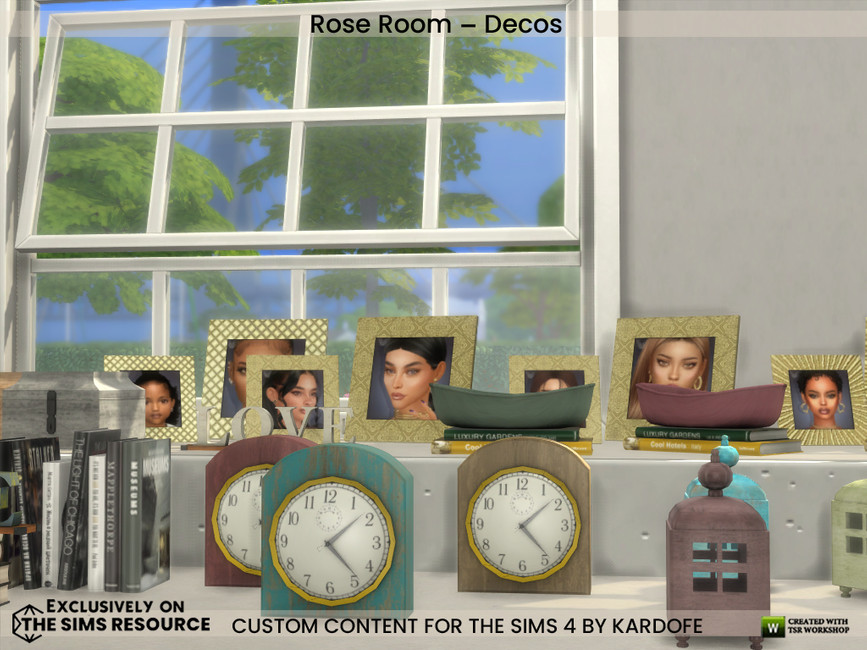 The Sims Resource - Rose Room-Decos