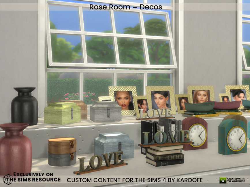 The Sims Resource - Rose Room-Decos