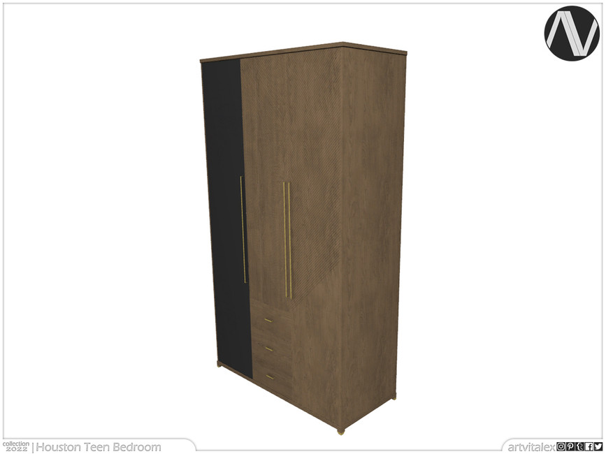 The Sims Resource - Houston Wardrobe