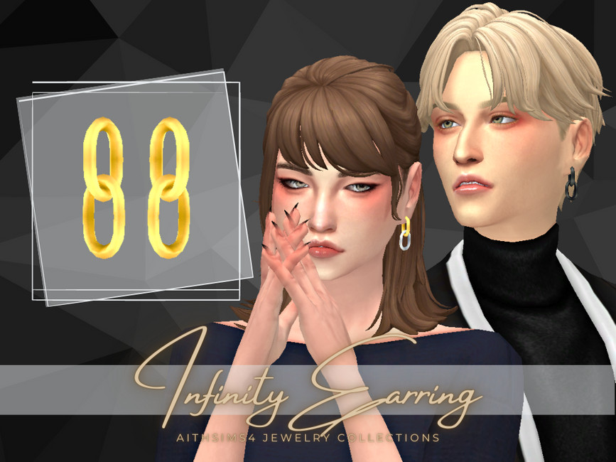 The Sims Resource - Infinity Earring