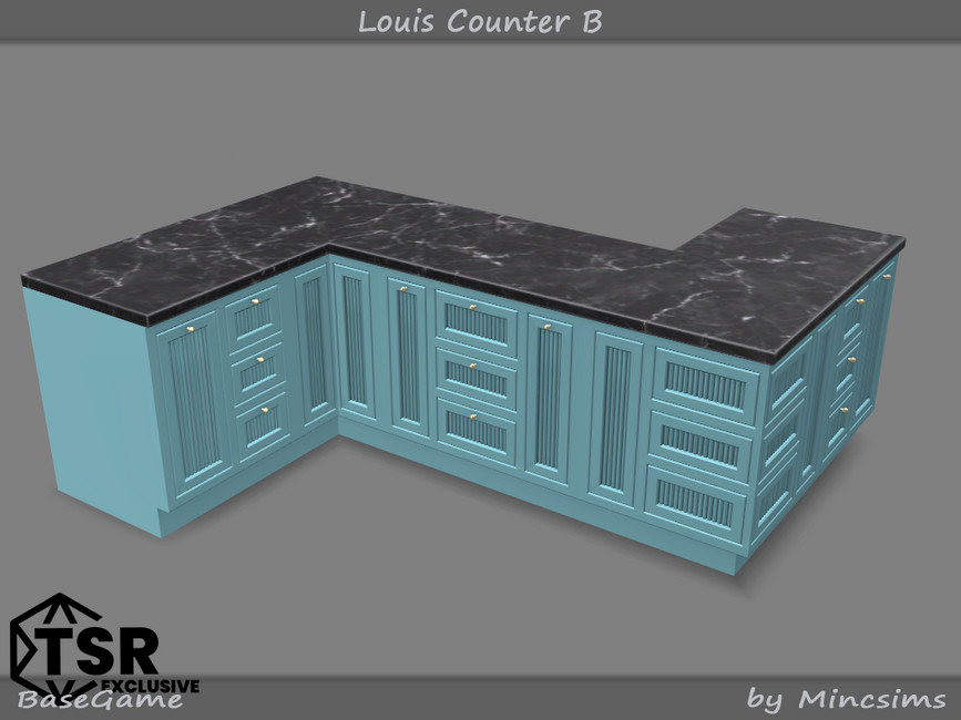 The Sims Resource - Louis Counter B