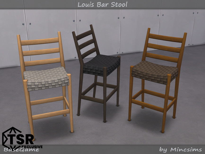 The Sims Resource - Louis Bar Stool