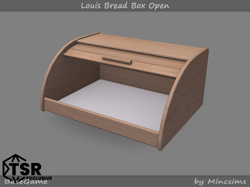 The Sims Resource - Louis Bread Box Open