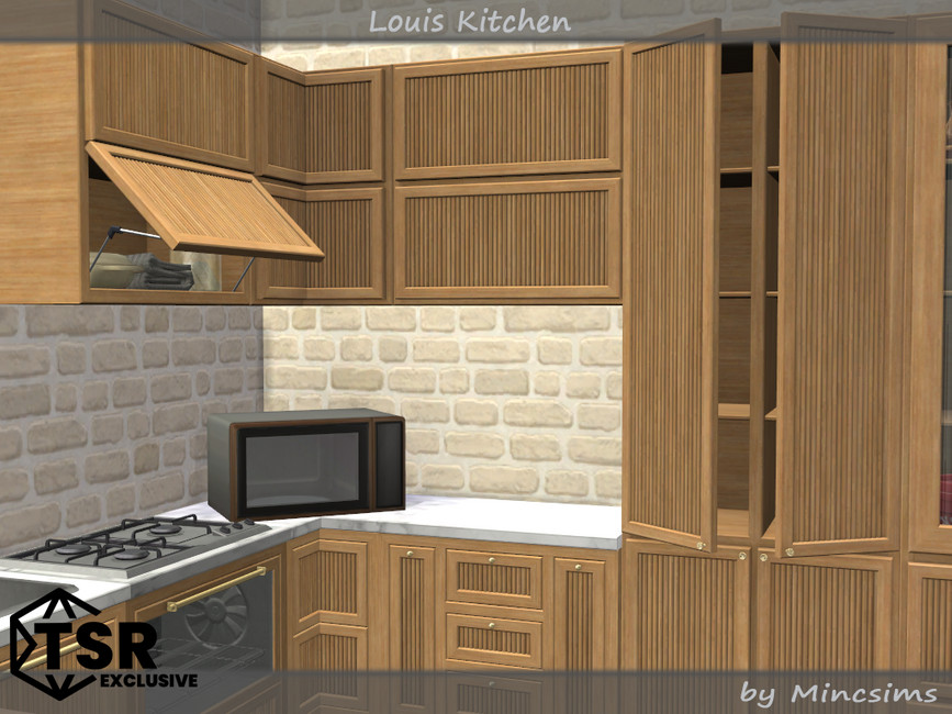 The Sims Resource - Louis Kitchen Set