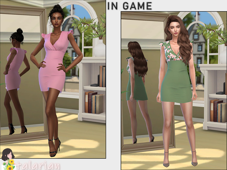 The Sims Resource - Cecilia Bodycon Dress