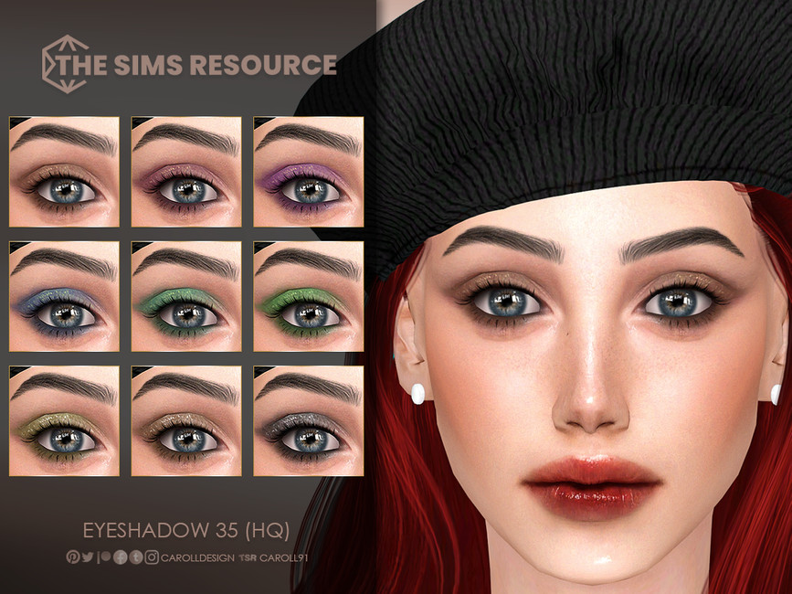 The Sims Resource - Eyeshadow 35 (HQ)