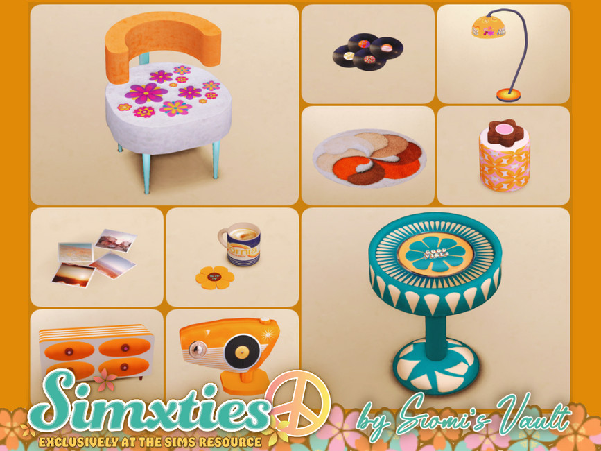 The Sims Resource - Simxties - Canyon girl II