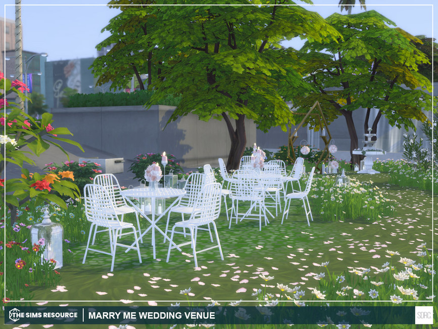 The Sims Resource - Marry Me Wedding Venue - CC TSR