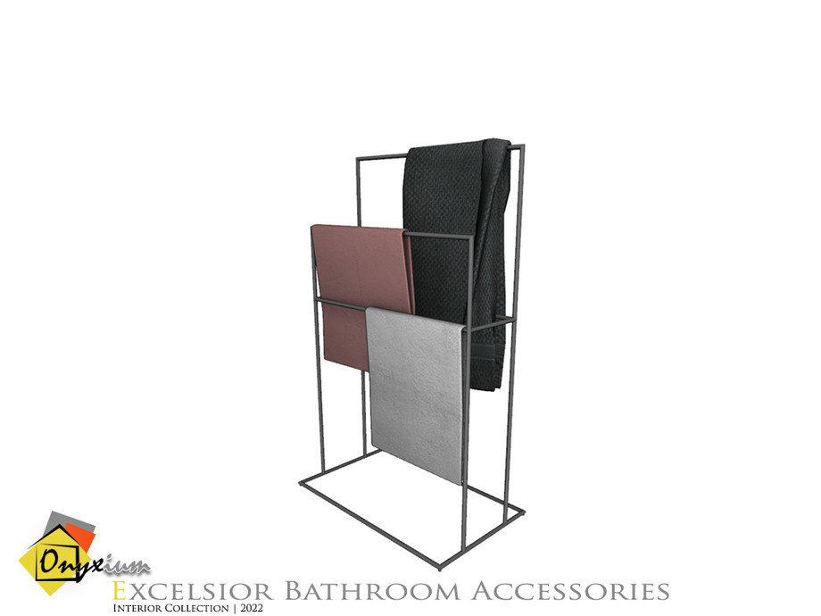 The Sims Resource | Excelsior Towel Holder Free Standing