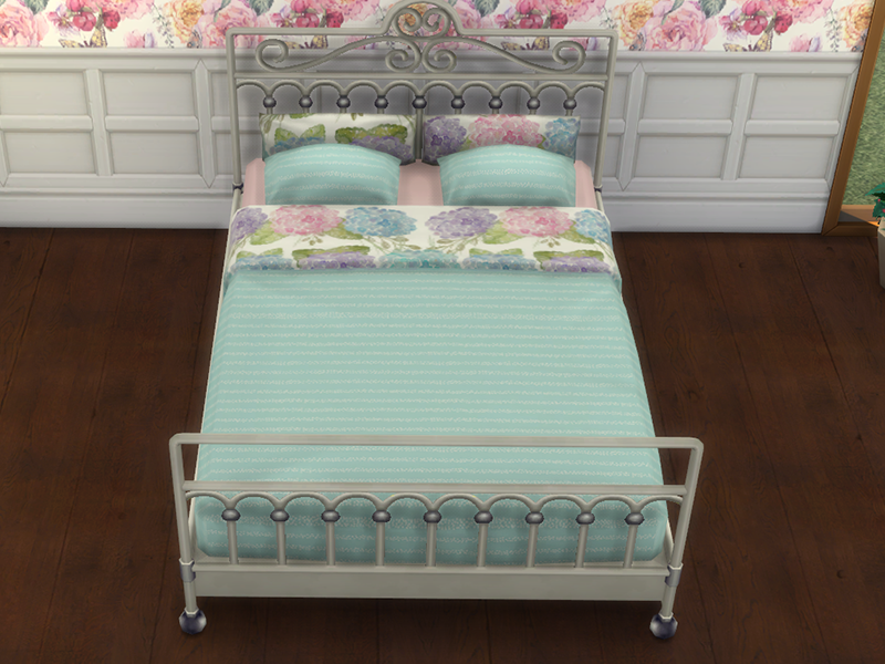 The Sims Resource | Cottage Living Recolored Beds