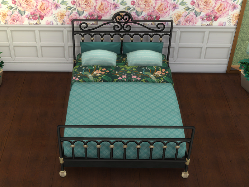 The Sims Resource | Cottage Living Recolored Beds