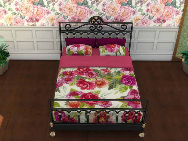 The Sims Resource | Cottage Living Recolored Beds