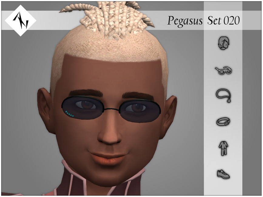 The Sims Resource - Pegasus - Set020 - Glasses - Miraculous