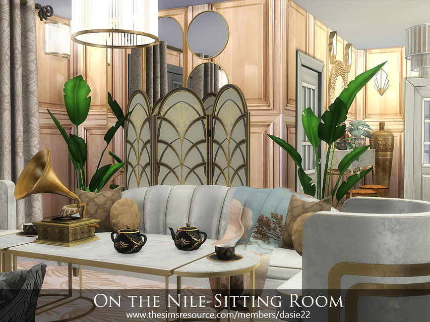 The Sims Resource - On the Nile-Sitting Room