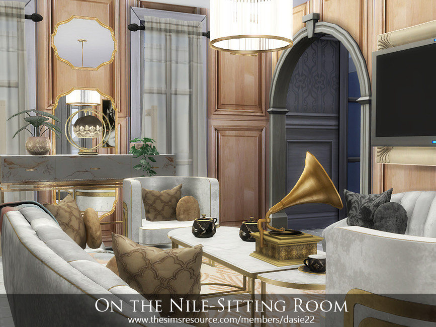The Sims Resource - On the Nile-Sitting Room