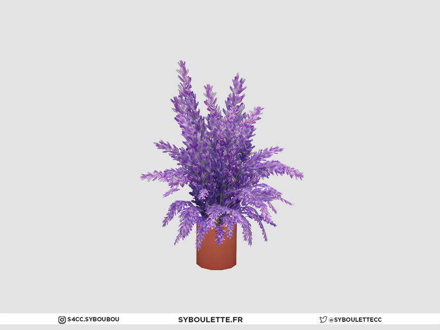 The Sims Resource - Simxties - Lavender vase
