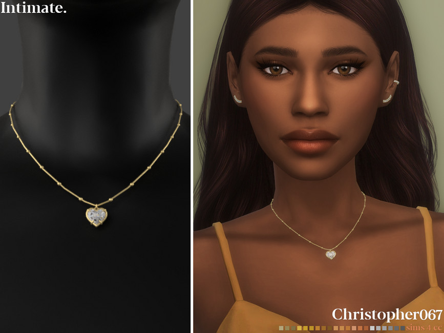 Intimate Necklace - The Sims 4 Create a Sim - CurseForge