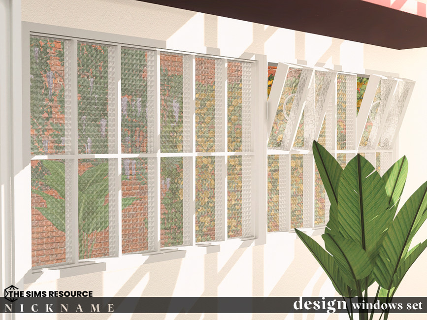 The Sims Resource - design windows set