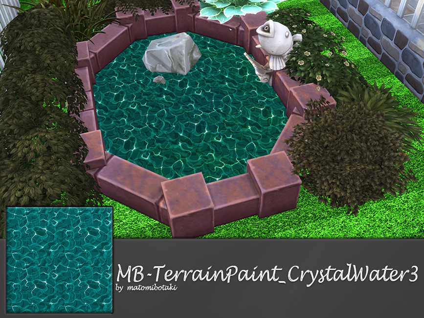 The Sims Resource - MB-TerrainPaint_CrystalWater3