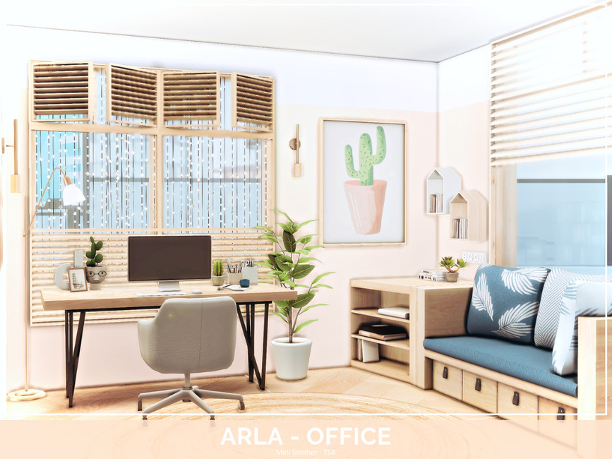 The Sims Resource - Arla Office - TSR Only CC