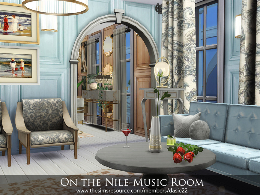 The Sims Resource - On the Nile-Music Room