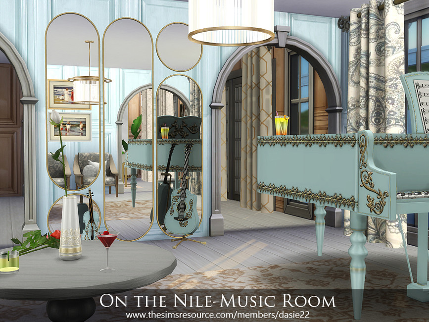 The Sims Resource - On the Nile-Music Room