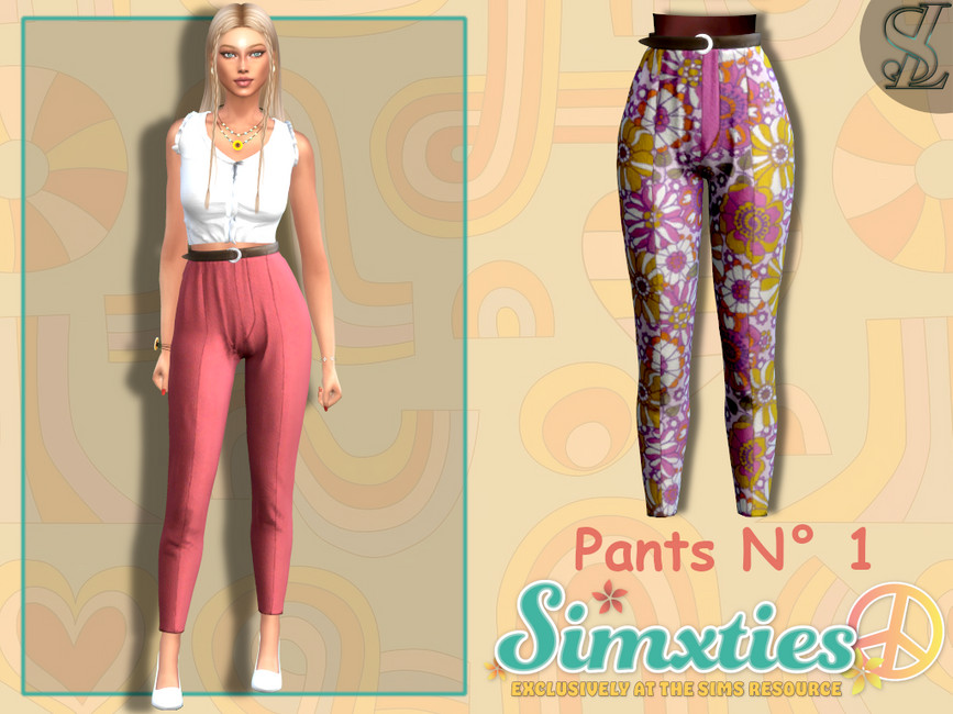 The Sims Resource - Simxties_SLCC_Pants_1