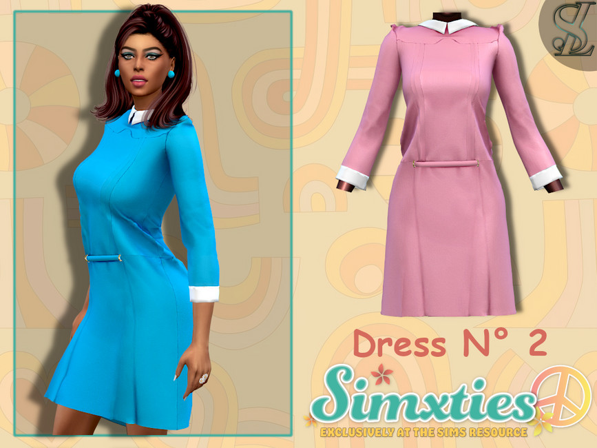 The Sims Resource - Simxties_SLCC_Dress_2