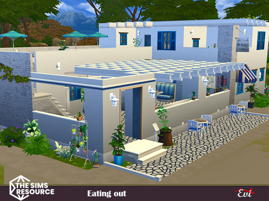 The Sims Resource - Eating out_No CC