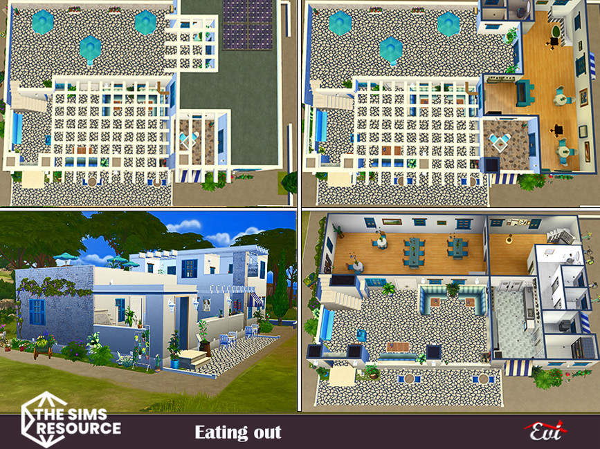 The Sims Resource - Eating out_No CC