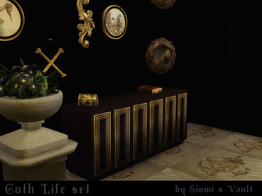 The Sims Resource - Goth life set