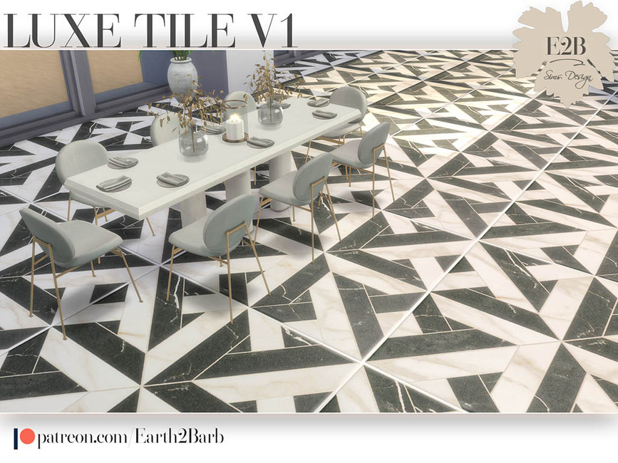 The Sims Resource - Luxe Tile V1