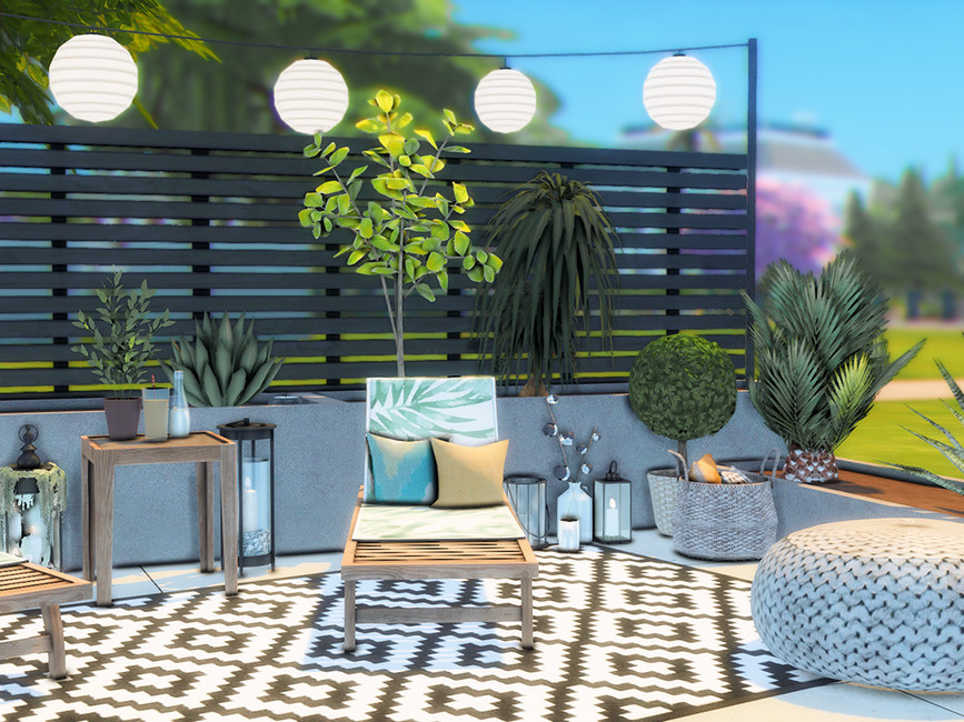 The Sims Resource - Fidelia Patio (TSR only CC)
