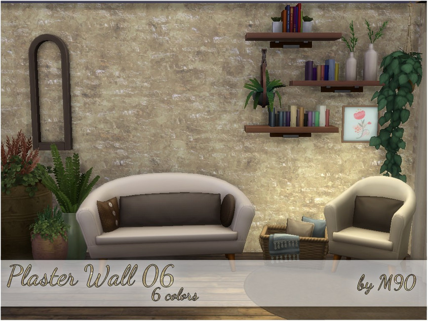 The Sims Resource - Plaster Wall 06