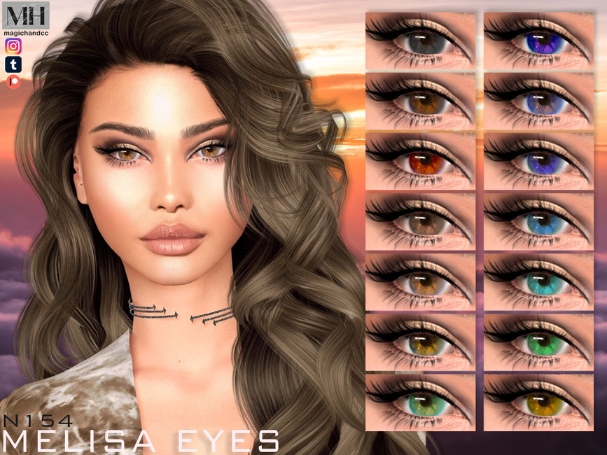 The Sims Resource - Melisa Eyes N154